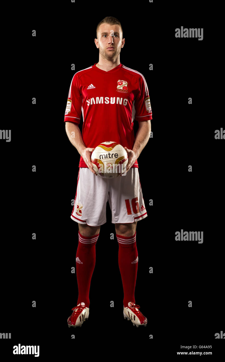 Soccer swindon town photocall hi-res stock photography and images - Alamy