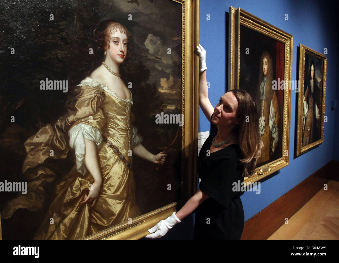 Tudor and Stuart exhibition Stock Photo - Alamy