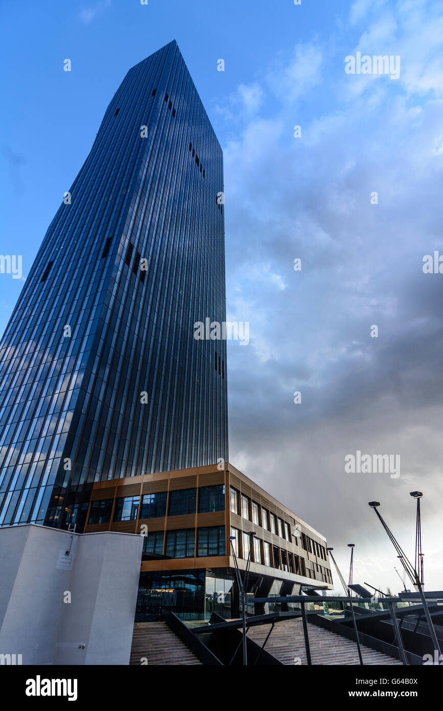 DC Tower 1 in Donaucity, Wien, Vienna, Austria, Wien, 22 Stock Photo ...