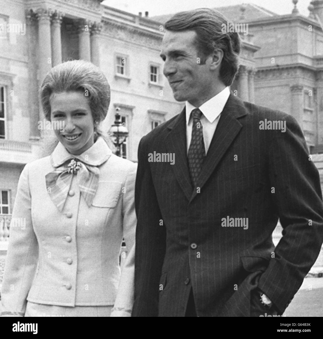 Princess Anne and Mark Phillips Stock Photo - Alamy