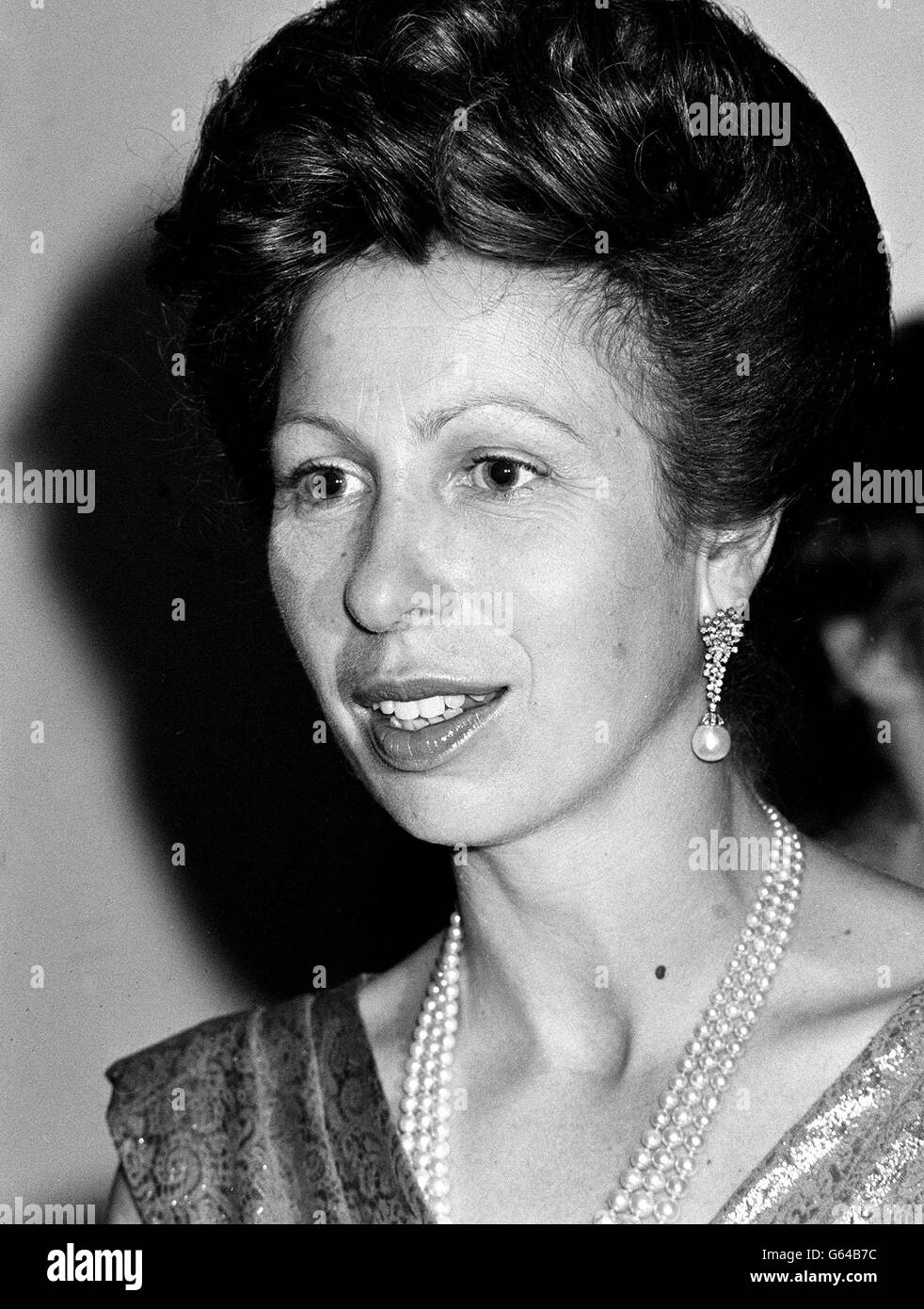 Elizabeth ii daughter princess anne hi-res stock photography and images ...