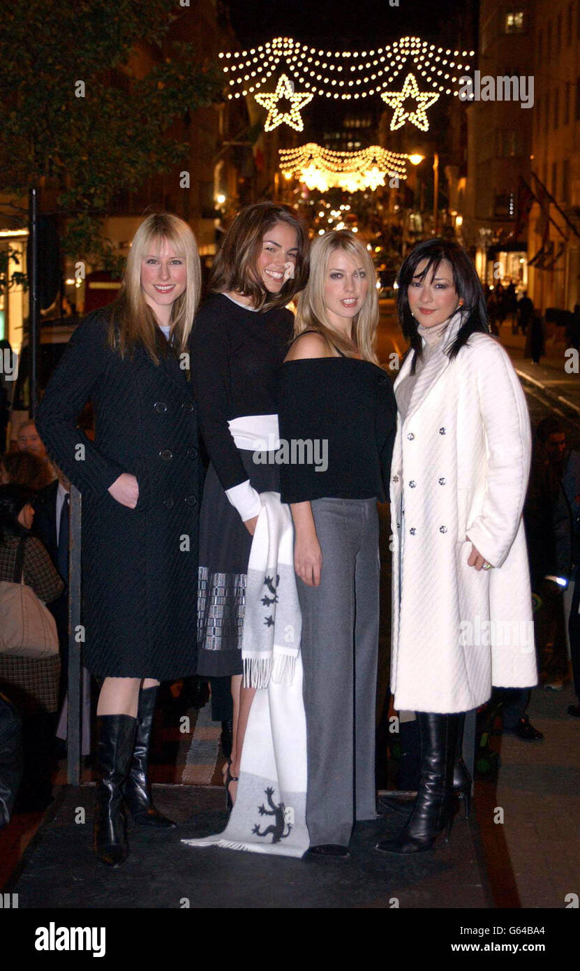 Classical music string quartet Bond (left-right) Tania Davis, Haylie ...