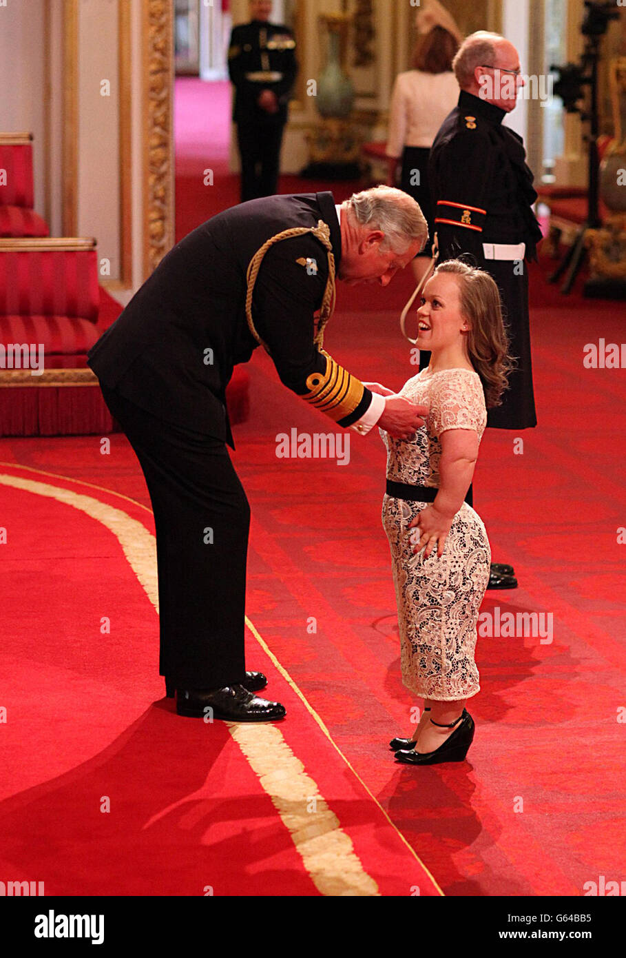Receives obe prince wales investiture ceremony buckingham palace hi-res ...