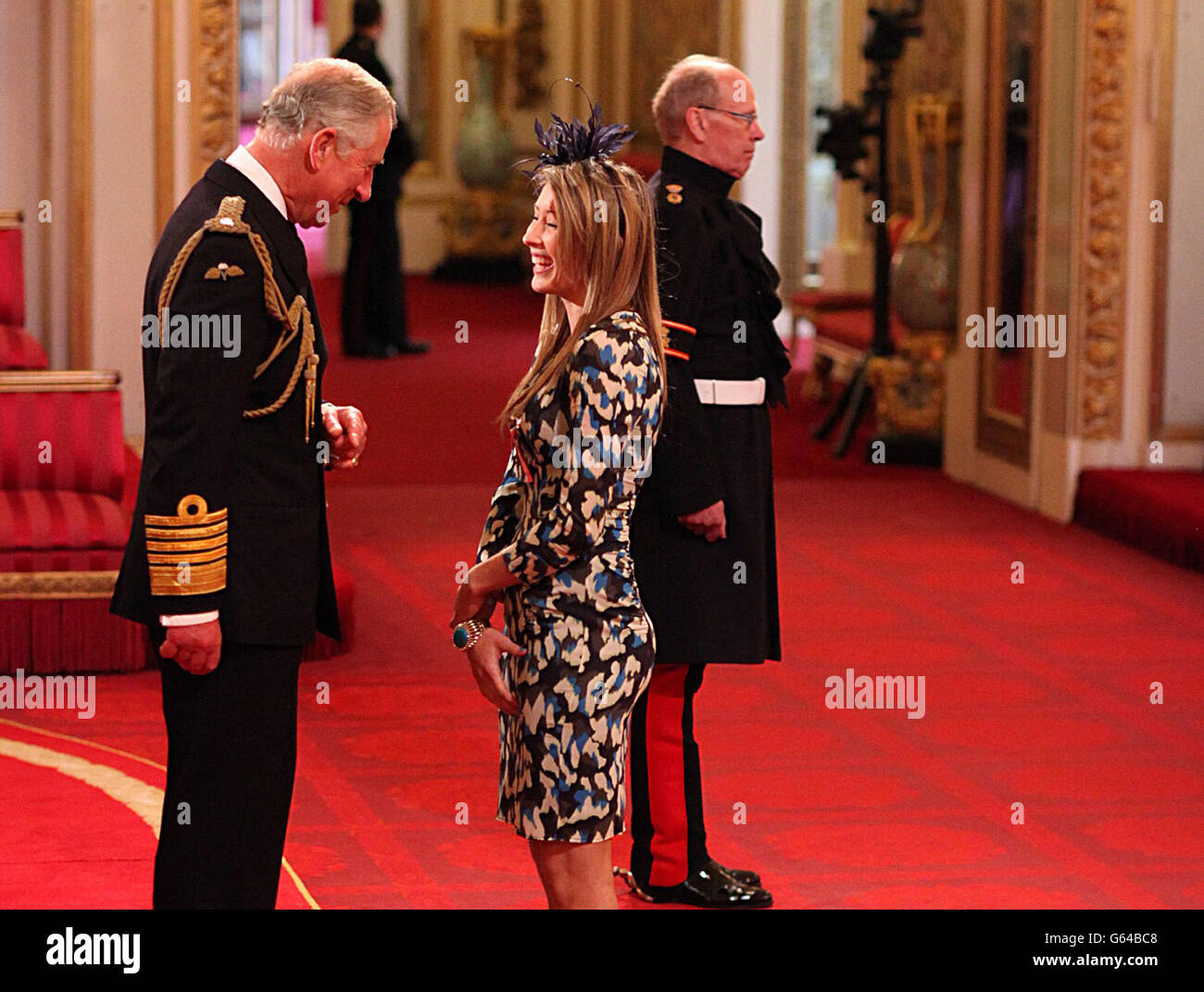Receives mbe prince wales investiture ceremony buckingham palace hi-res ...