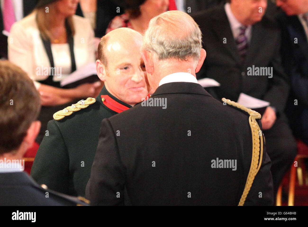Colonel Edward Fenton receives his Distinguished Service Order for ...