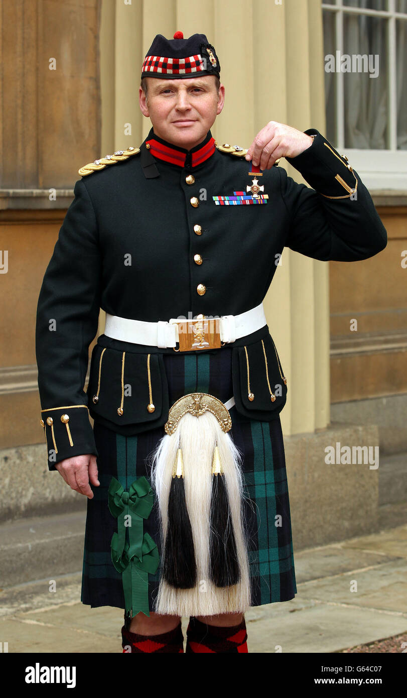 Colonel Edward Fenton after he received his Distinguished Service Order ...