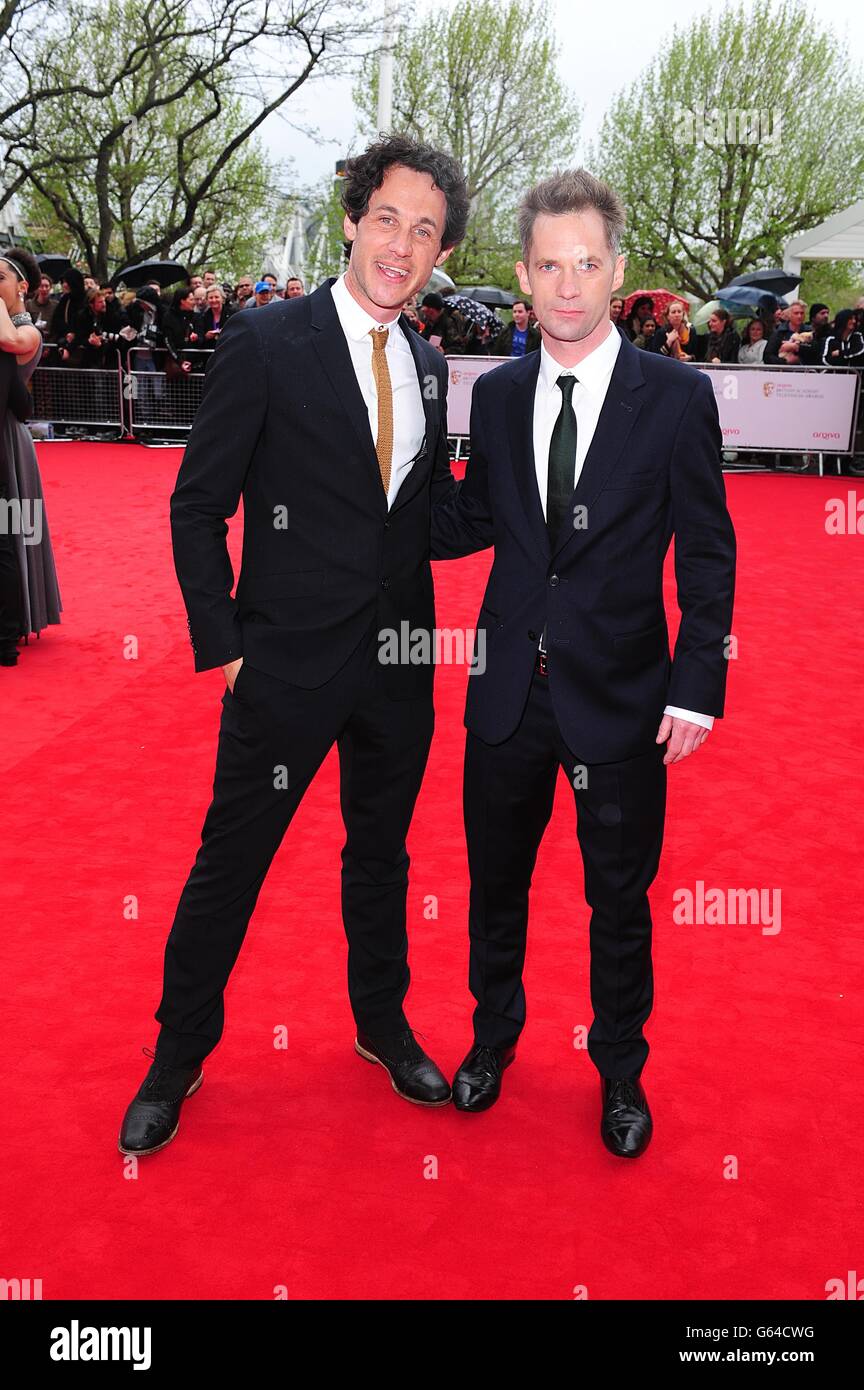 Dustin Demri-Burns and Seb Cardinal arriving for the 2013 Arqiva ...