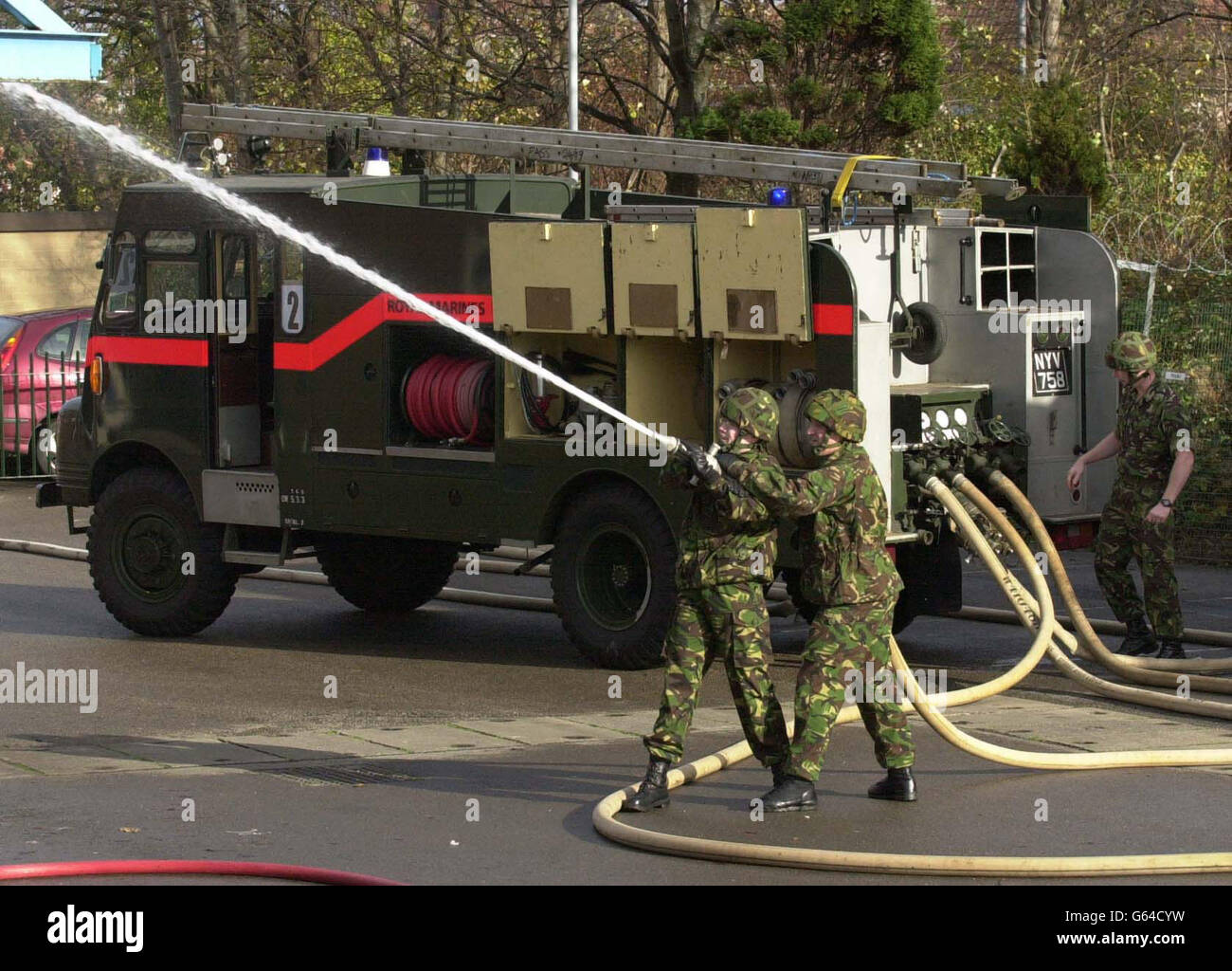Armed Forces - Fire Service Stock Photo - Alamy