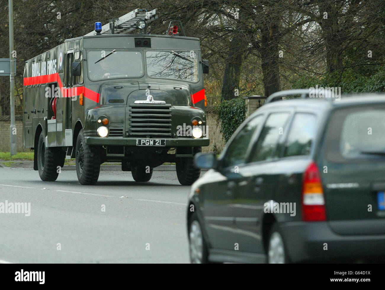 Fire engine transport military fire brigade strike firefighters strike ...