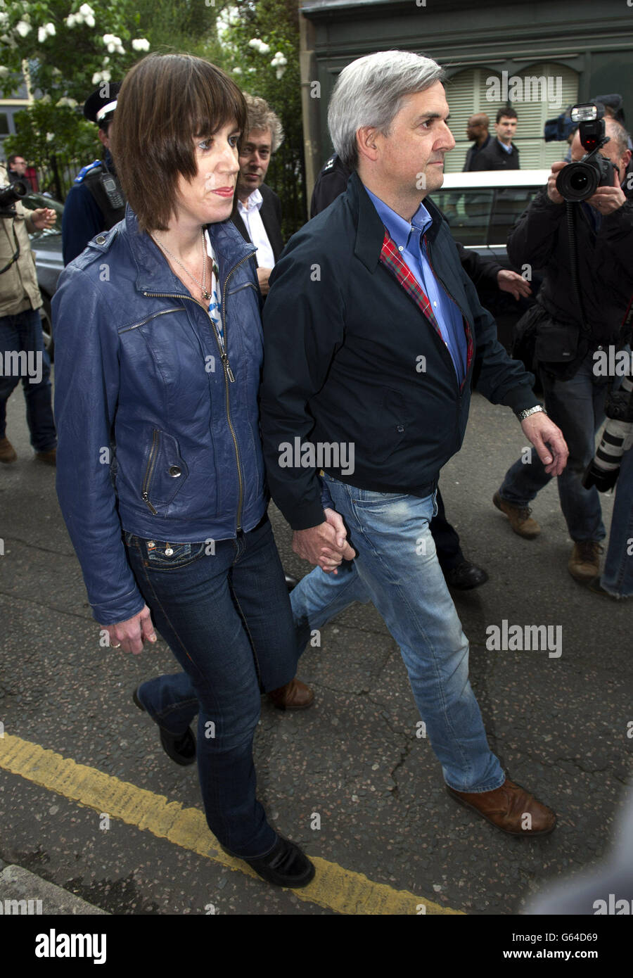Huhne released from prison hi-res stock photography and images - Alamy