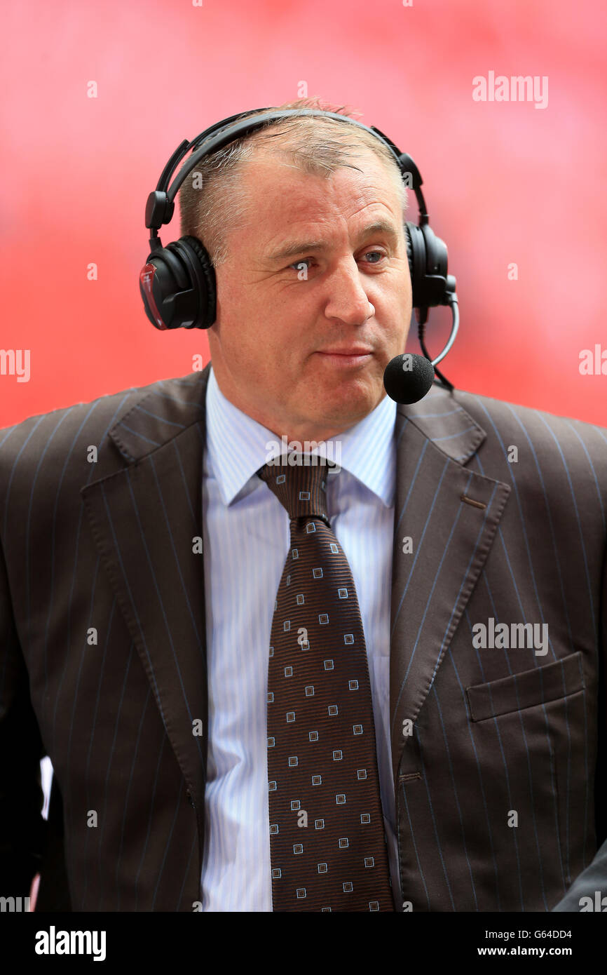 Former wigan athletic manager paul jewell working for espn hi-res stock ...