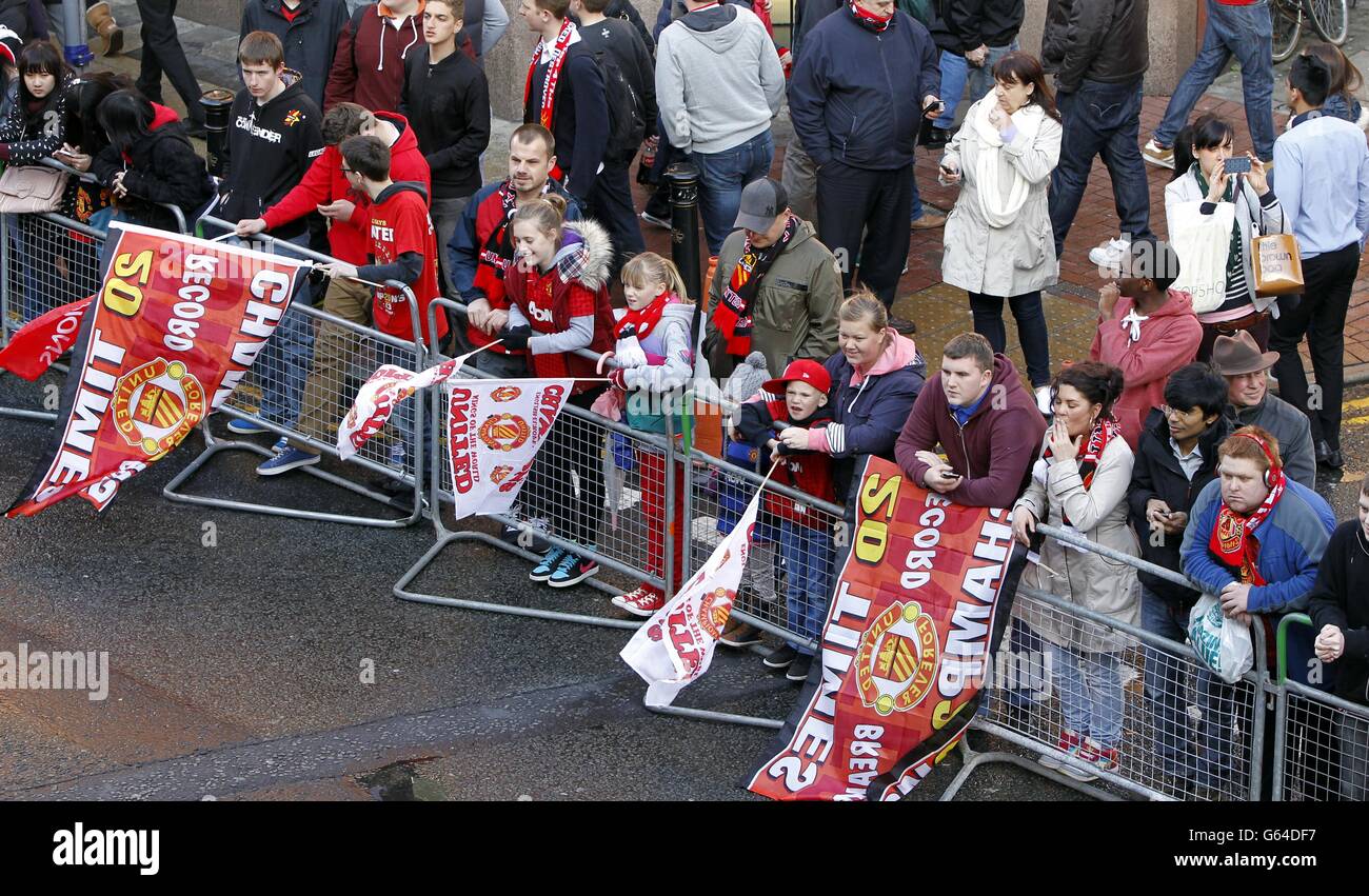 Soccer - Manchester United Premier League Winners Parade - Manchester ...