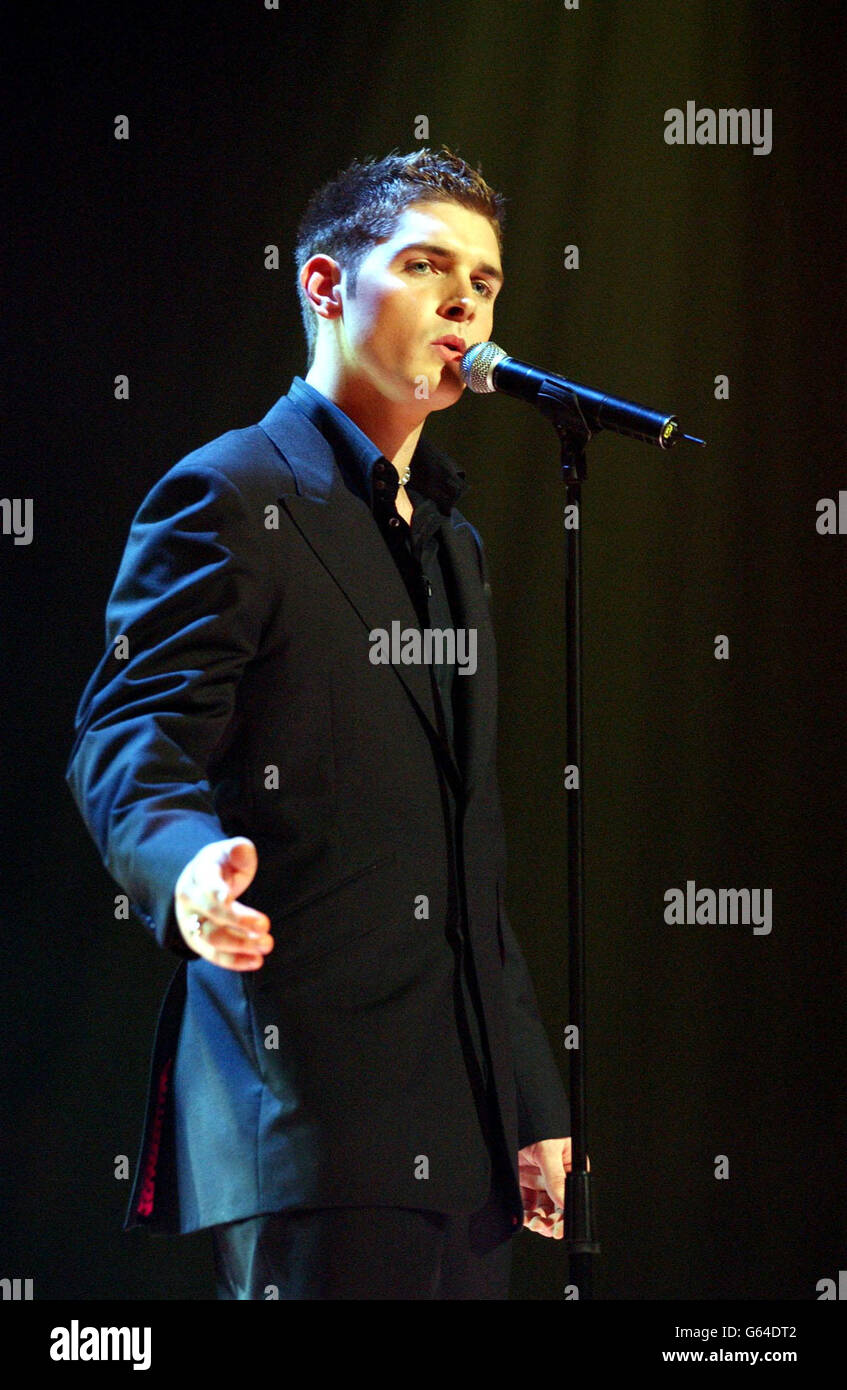 Malachi Cush Fame Academy Stock Photo - Alamy