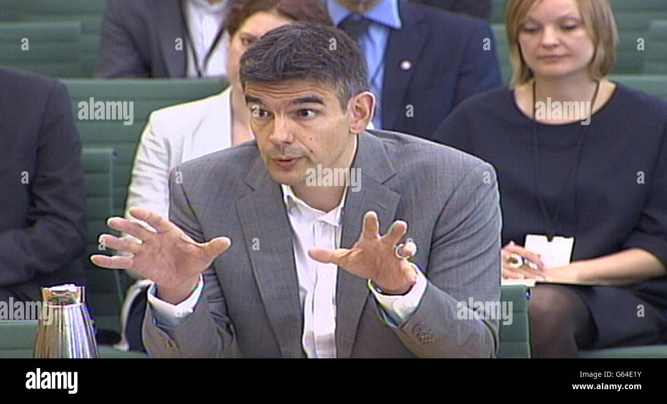 Google vice president Matt Brittin gives evidence to a Public Accounts ...