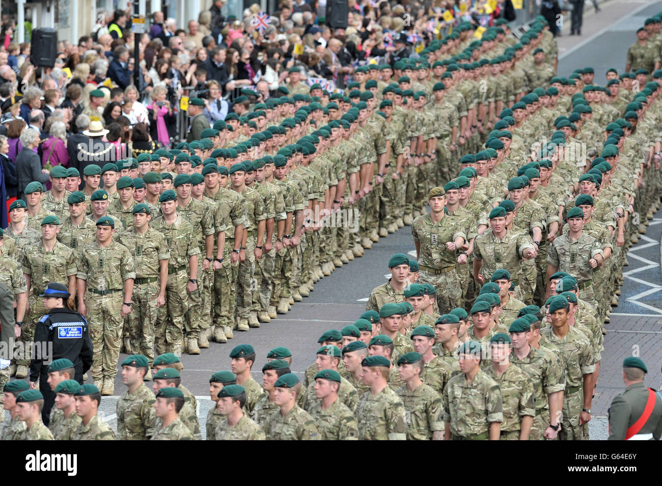 Royal marines commando memorial hi-res stock photography and images - Alamy