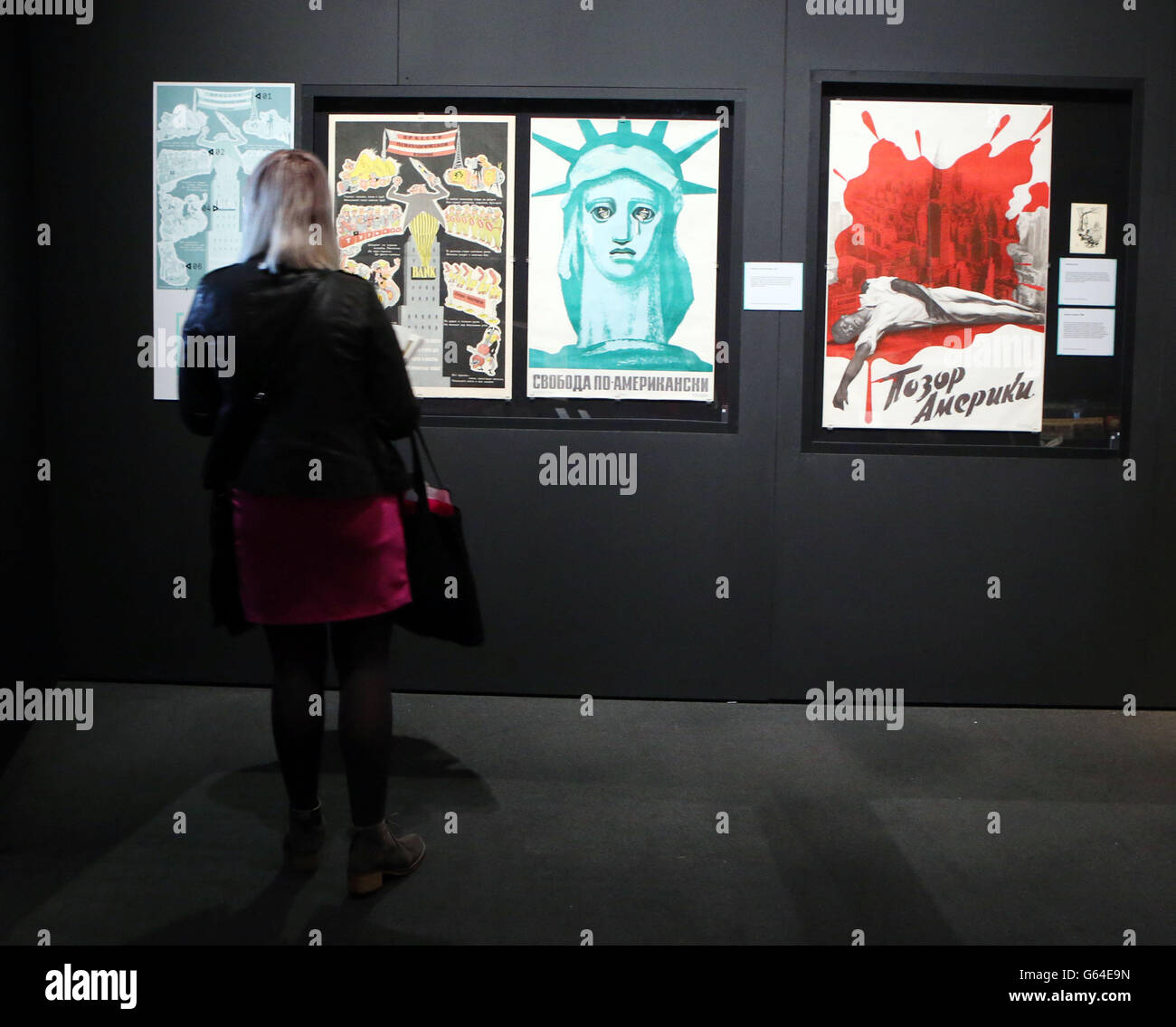 Propaganda: Power and Persuasion exhibition Stock Photo - Alamy