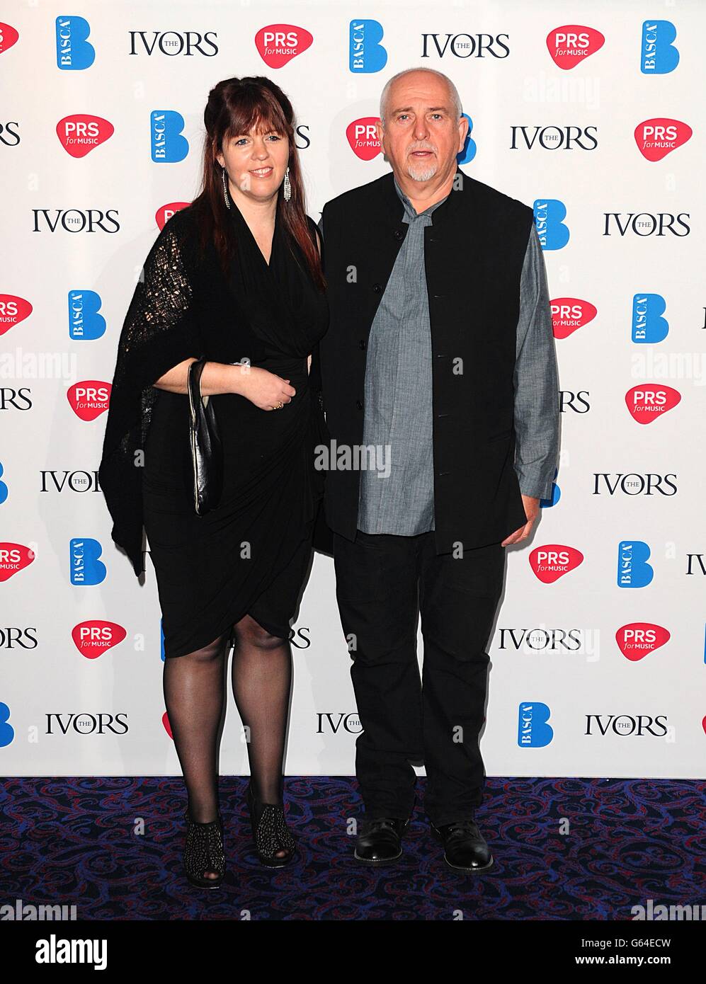 Peter Gabriel and his daughter Anna Marie Gabriel at the 2013 Ivor ...