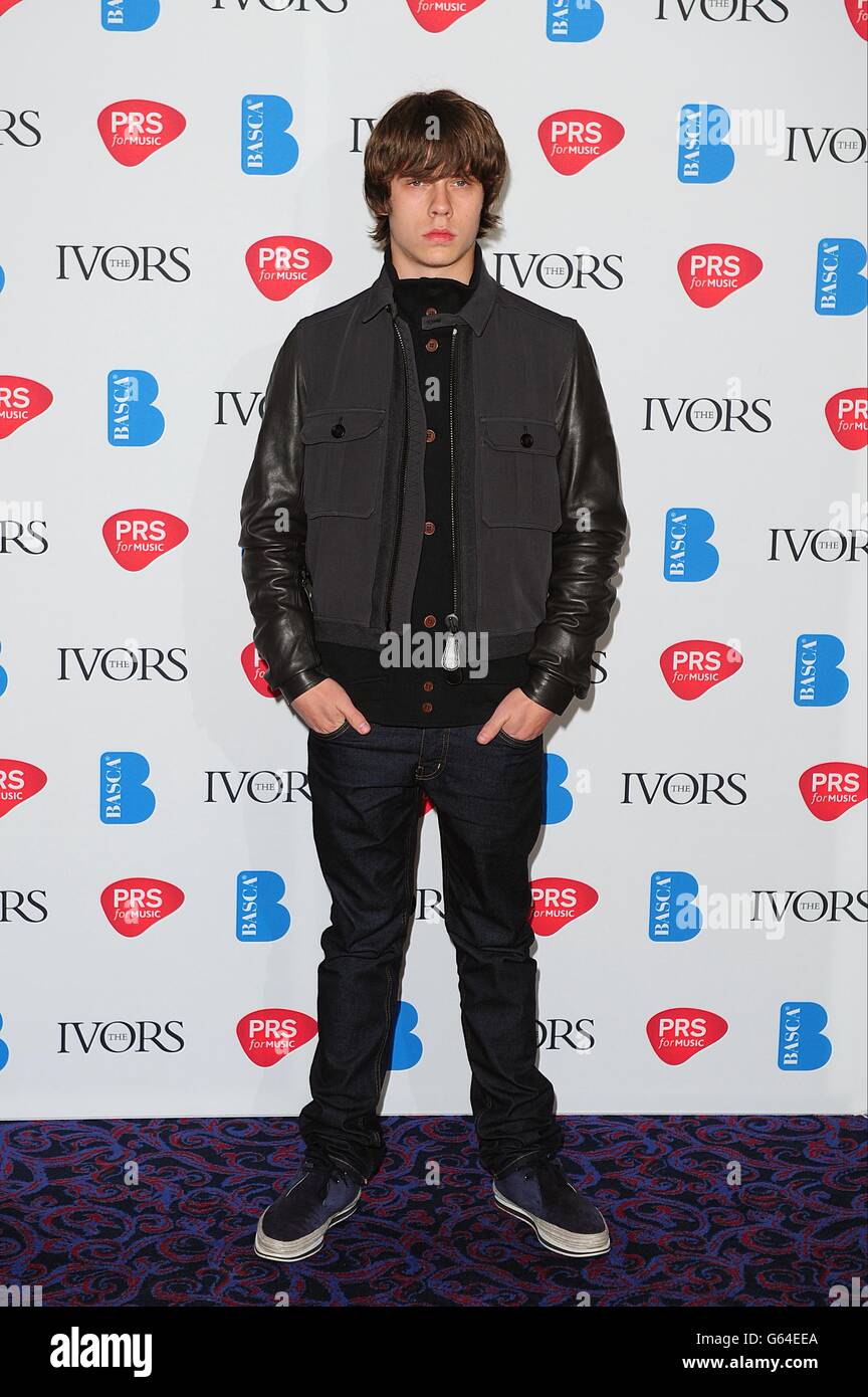 Jake Bugg at the 2013 Ivor Novello awards held at the Grosvenor House ...