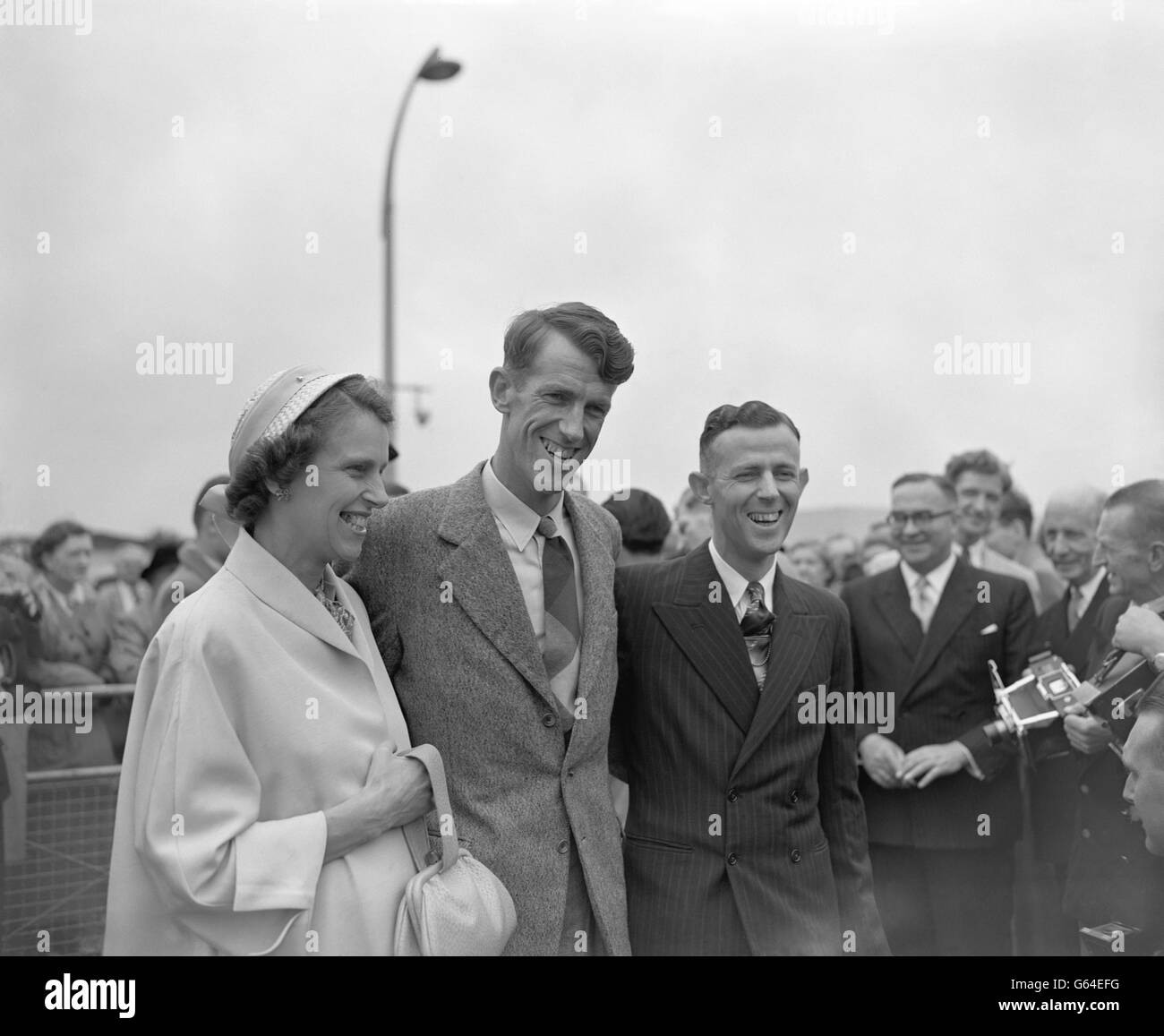 Mountaineering - Everest Expedition - Edmund Hillary with his brother ...