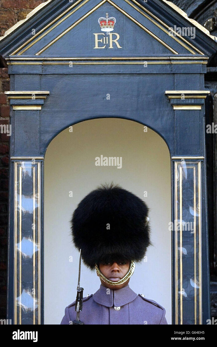 Sentry Box Guard Stock Photo - Alamy