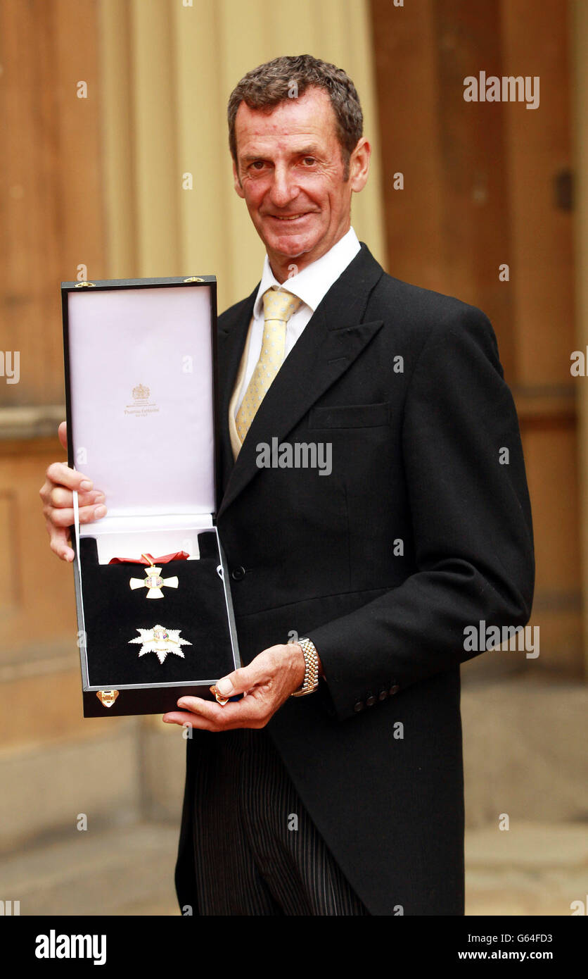 New Zealand's Mark Todd after receiving his Knighthood for services to ...