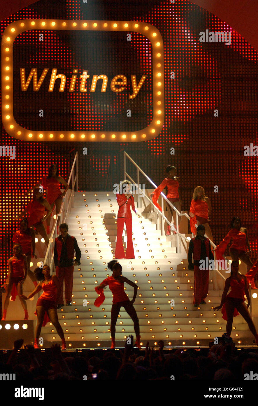 MTV - Whitney Houston Stock Photo - Alamy