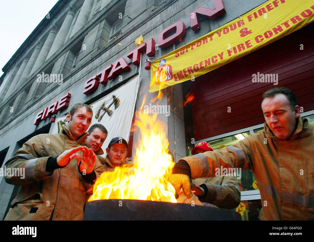 Pilgrim street fire station hi-res stock photography and images - Alamy