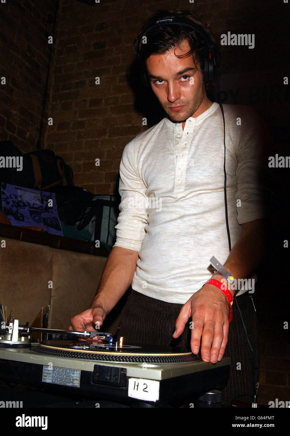 James Gooding Virgin Mobile birthday Stock Photo - Alamy