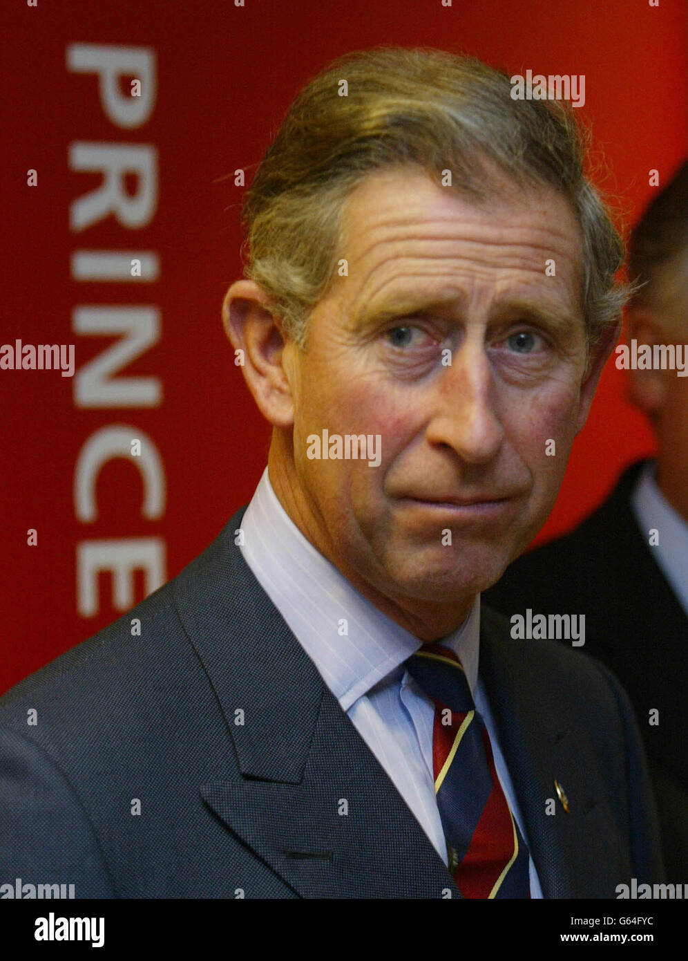 Prince of Wales at the new Prince's Trust building in Cardiff, which he ...