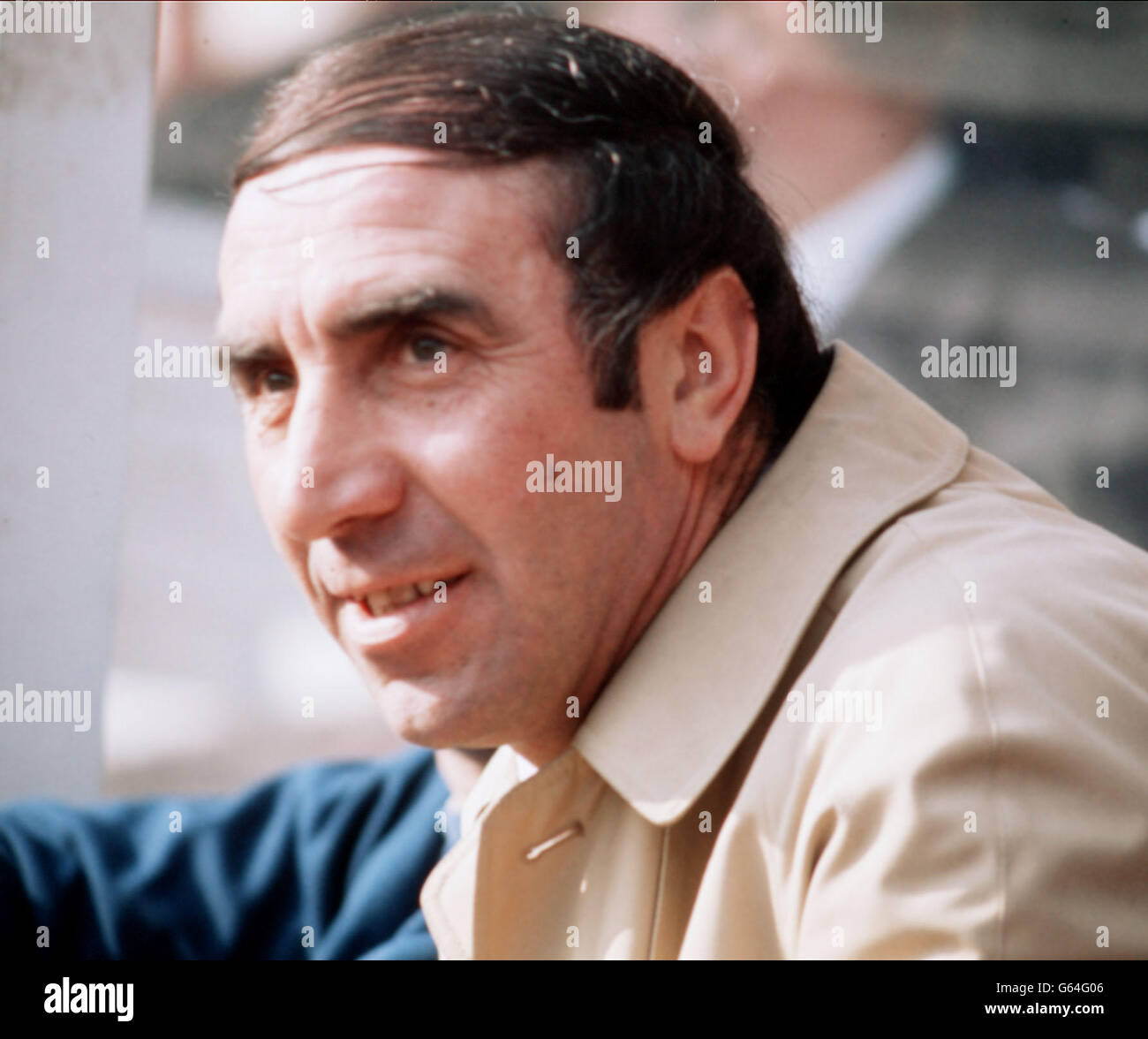 Bob Stokoe. Bob Stokoe, manager of Sunderland FC, Cup Finalists Stock ...