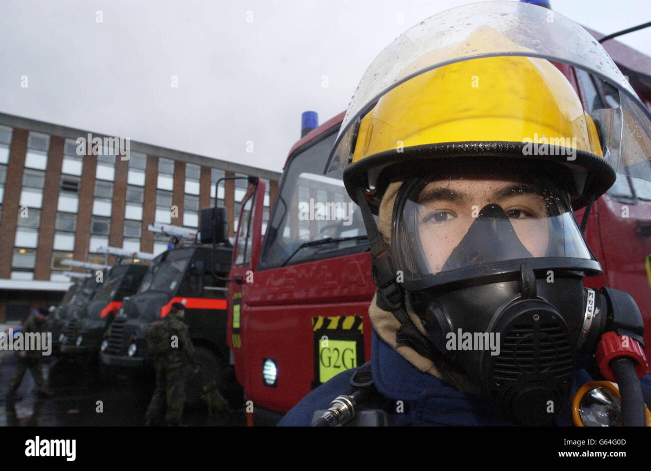 Rory' Simpson of 29 Commando stands by his "Red Godess" fire truck at ...