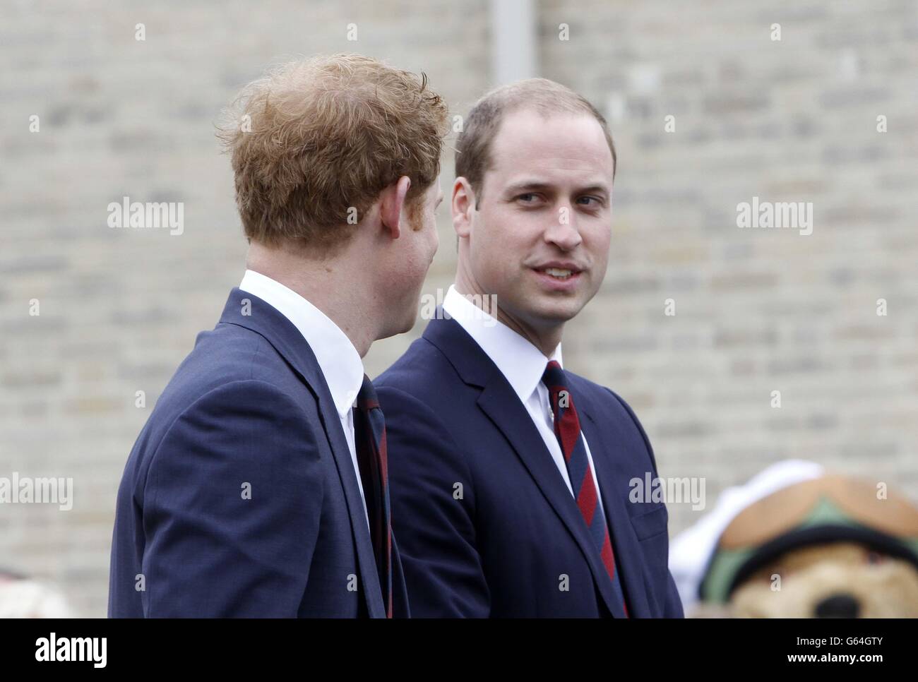 The Duke of Cambridge and Prince Harry at Tedworth House, Tidworth ...