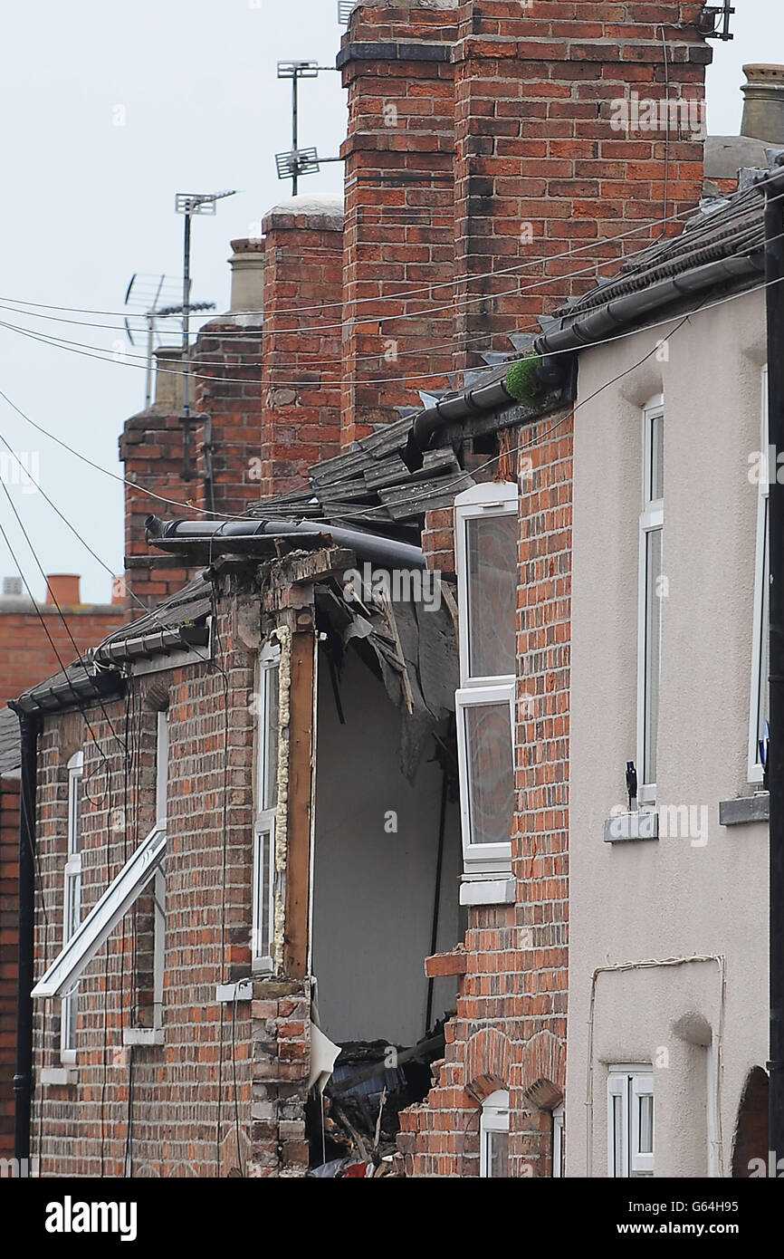 Newark that destroyed in explosion hi-res stock photography and images ...
