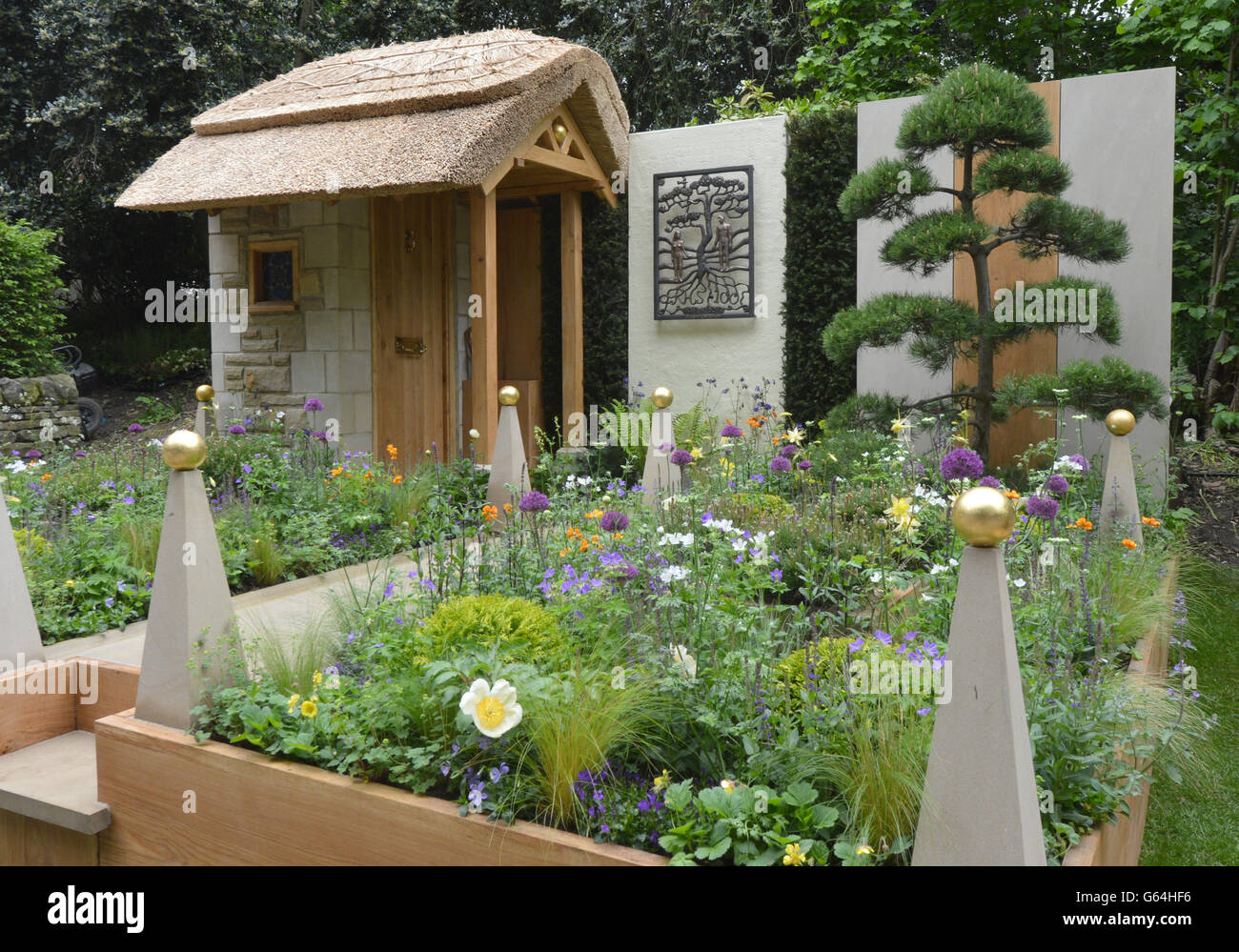 A general view of the Walkers Nurseries Walker's Pine Garden during the ...