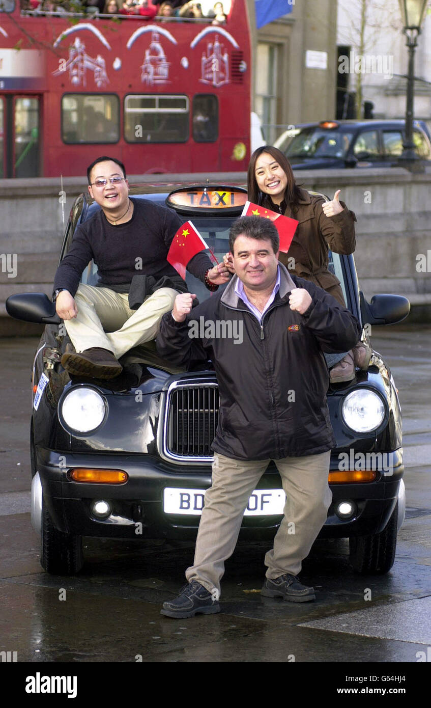 Wang Yuanchun (left) and Liang Yuchun (right), both from Beijing in ...