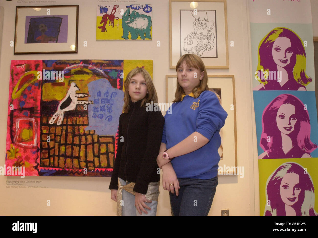 Martin & Fraser - Barbie Prize 2002 Stock Photo - Alamy