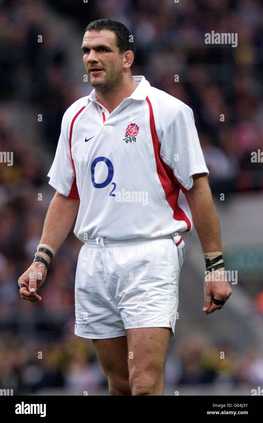 Sport rugby union action martin johnson hi-res stock photography and ...