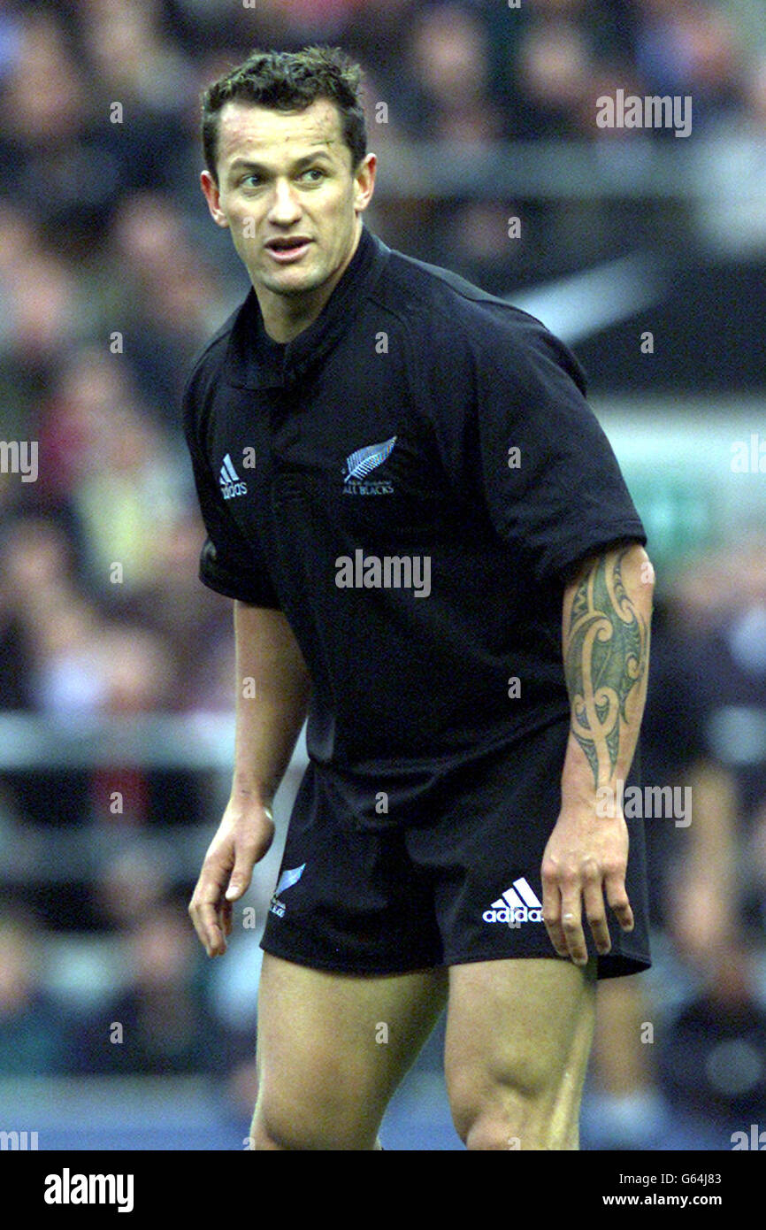 Carlos Spencer - New Zealand. Carlos Spencer in action for New Zealand ...