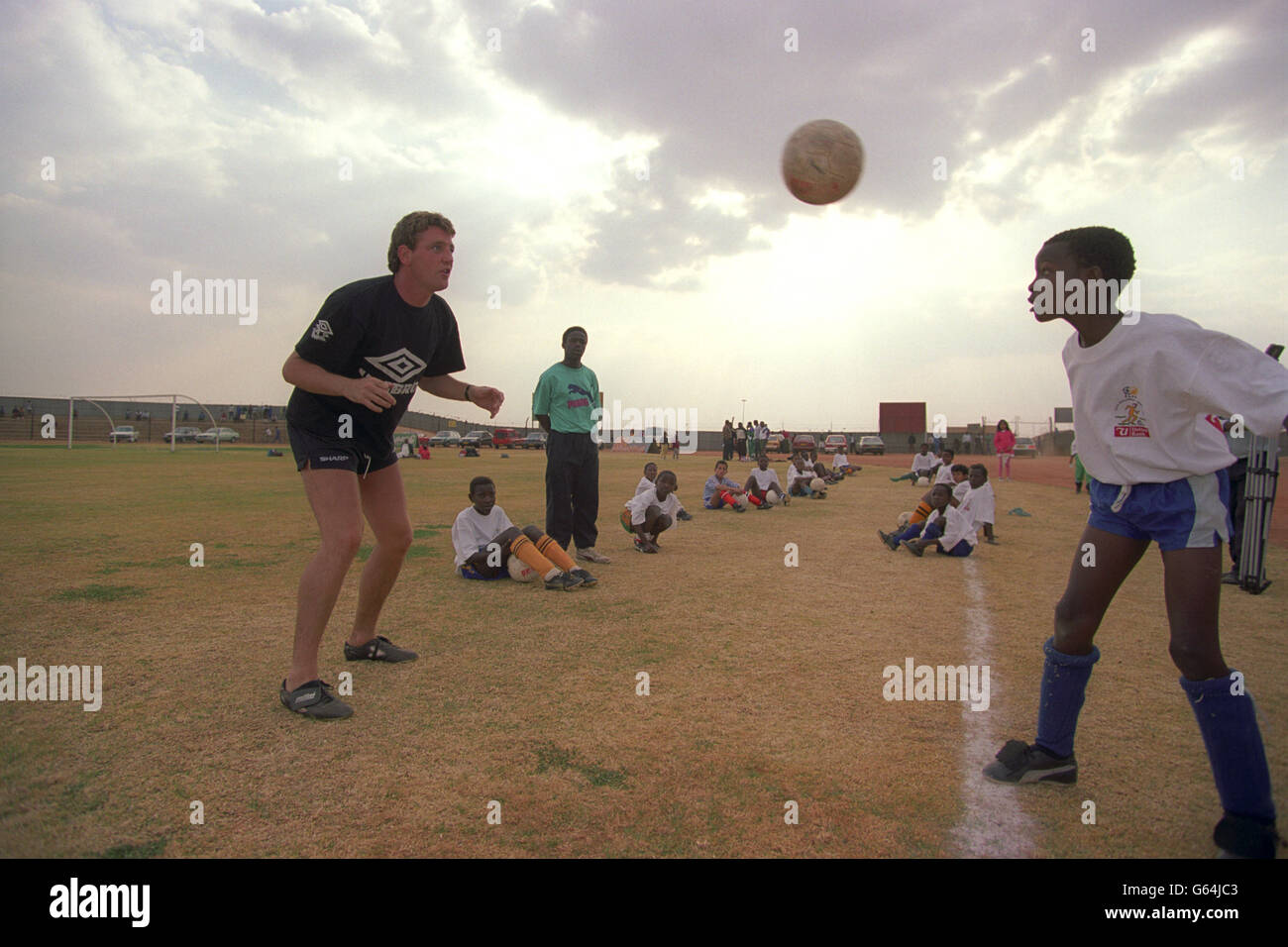 Local fans during training hi-res stock photography and images - Alamy