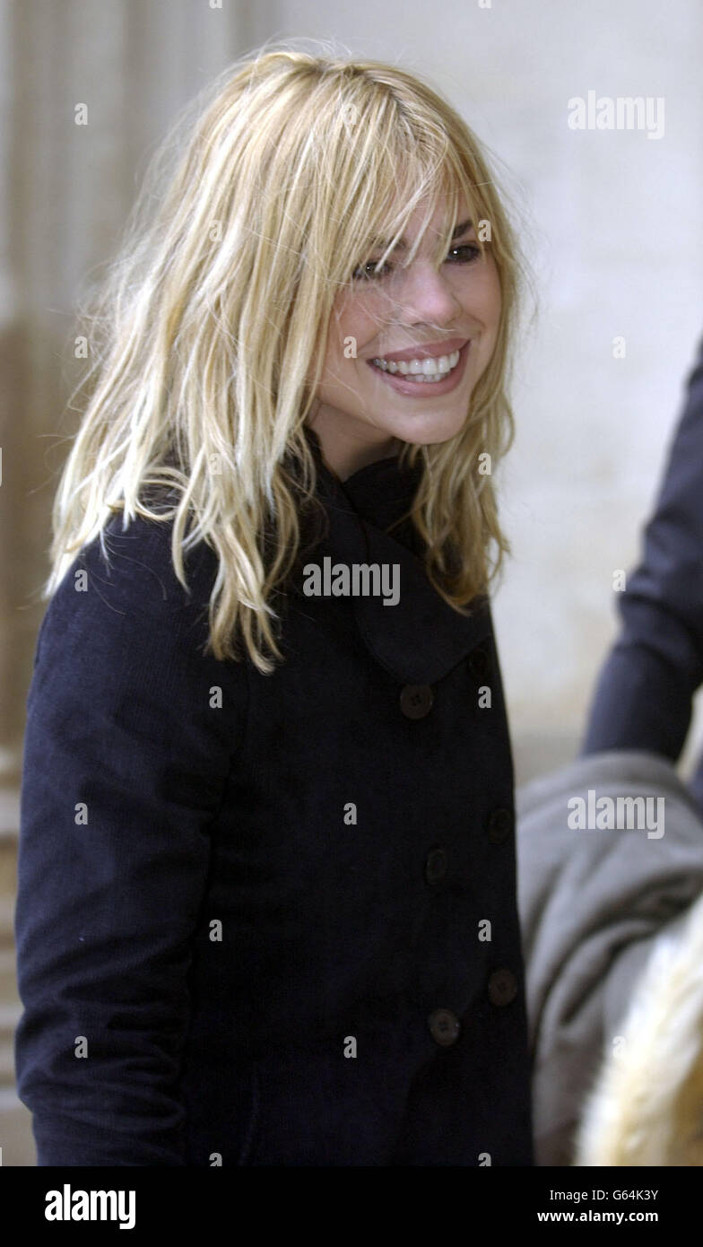 Billie Piper Children of Courage. Singer Billie Piper arrives for the ...
