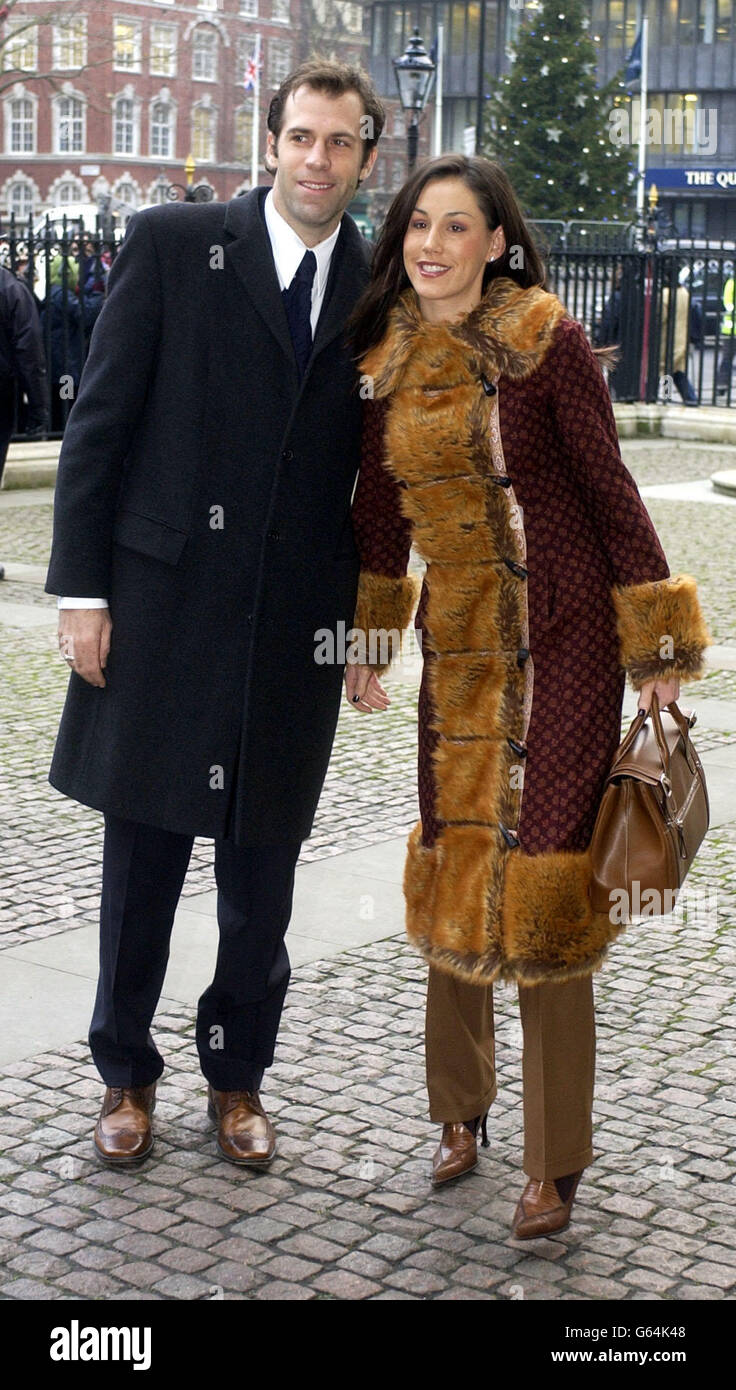 Greg rusedski and his wife hi-res stock photography and images - Alamy
