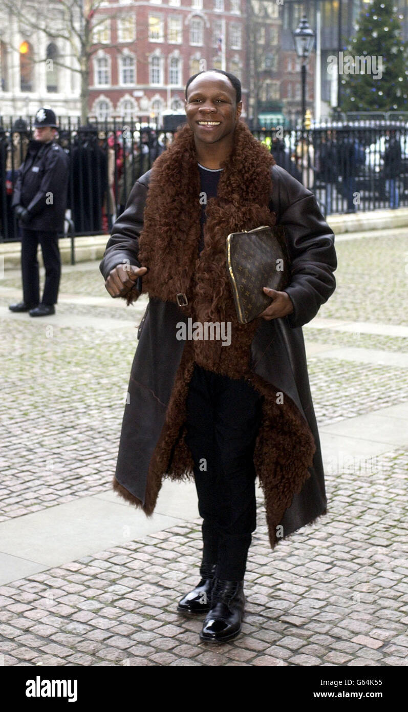 Chris Eubank arrives for the annual Woman's Own Children of Courage ...