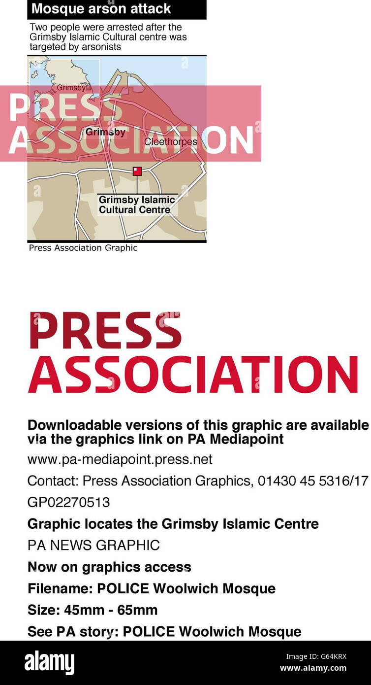 POLICE Woolwich mosque Stock Photo - Alamy