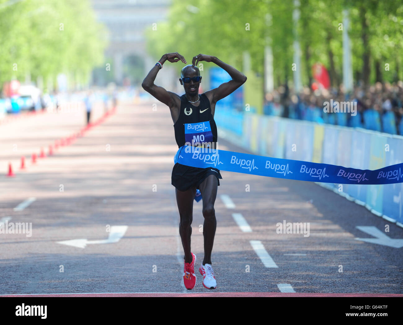 Athletics - 2013 Bupa London 10k - London Stock Photo - Alamy