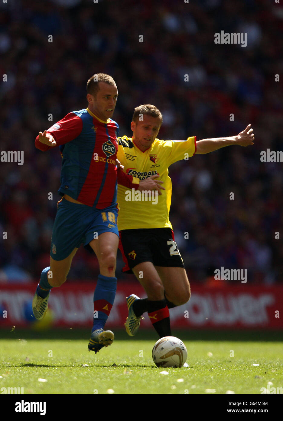 Crystal palaces aaron wilbraham hi-res stock photography and images - Alamy