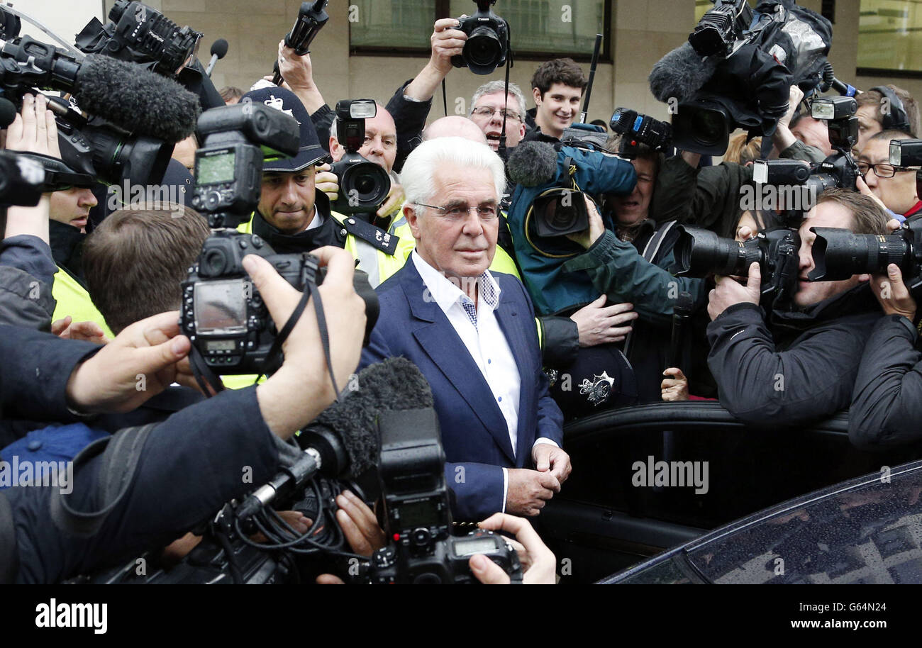 Max Clifford court case Stock Photo - Alamy