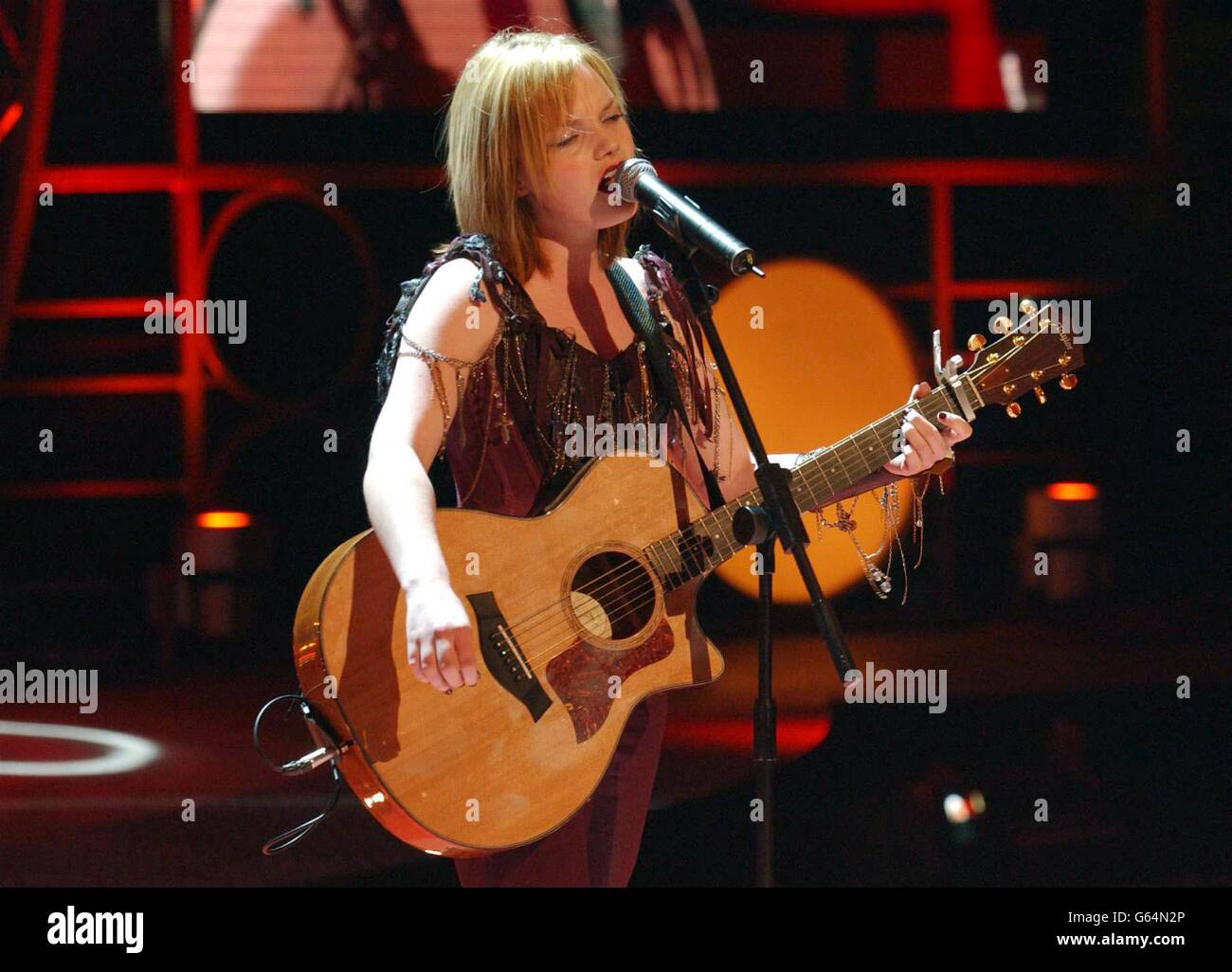 Sinead Quinn, one of the three finalists of the grand final of Fame ...