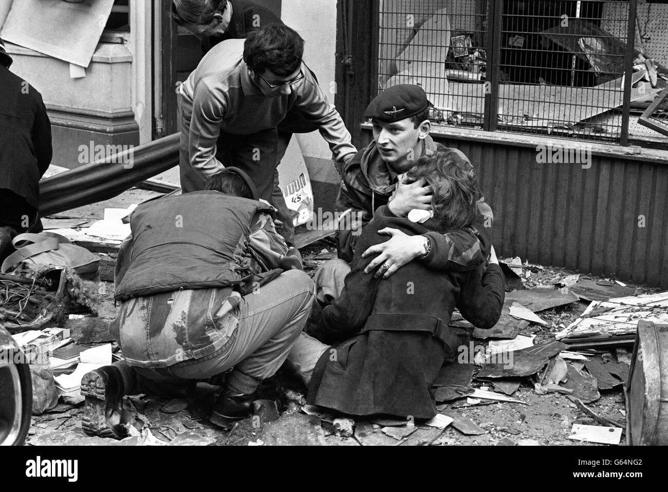 Northern Ireland - The Troubles - British Army - Belfast - 1972 Stock ...