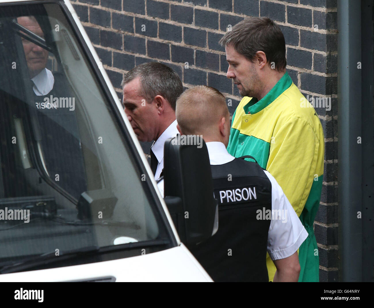 Mark Bridger leaves Mold Crown Court after he was given a whole life ...