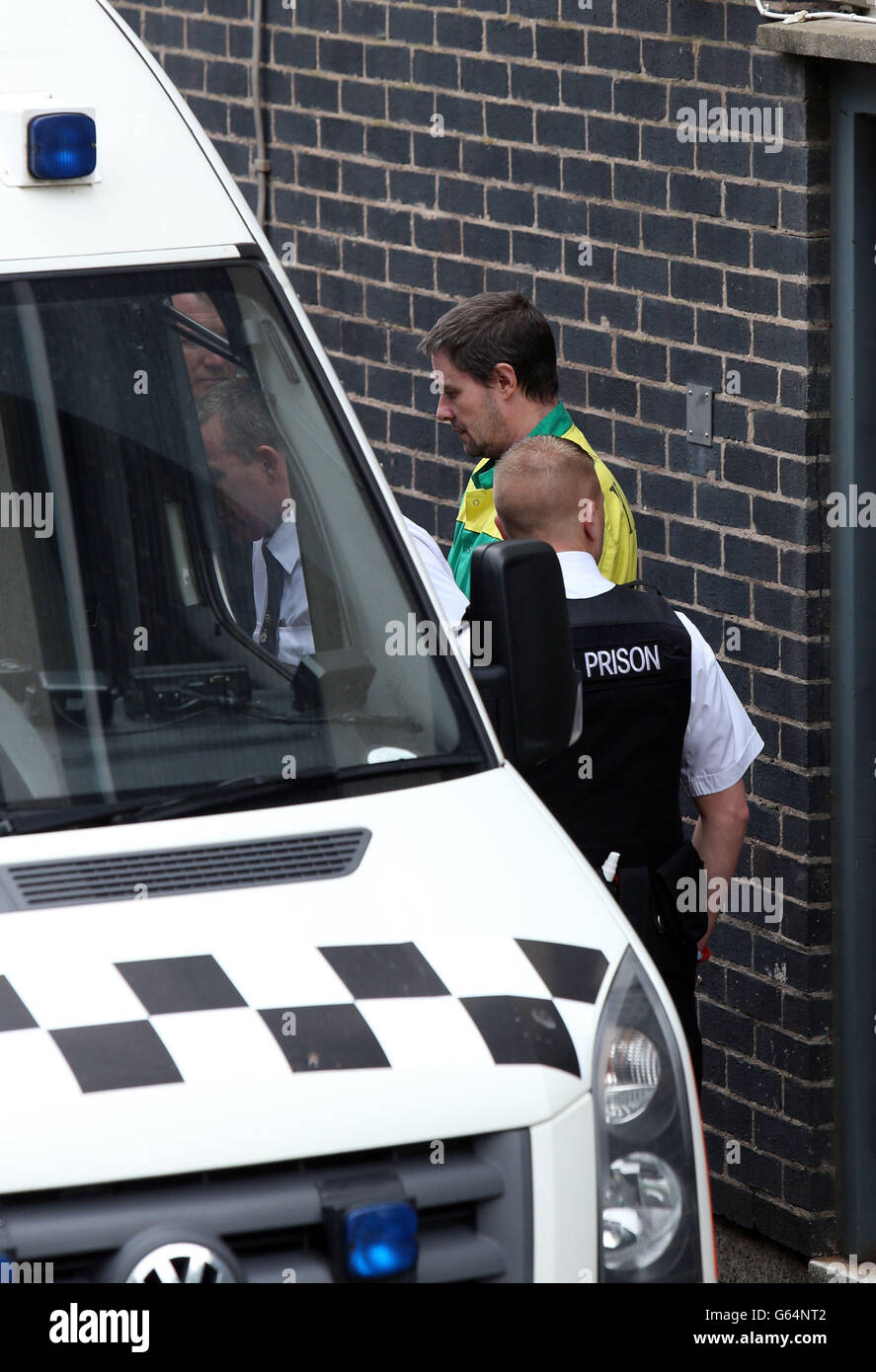 Mark Bridger leaves Mold Crown Court after he was given a whole life ...